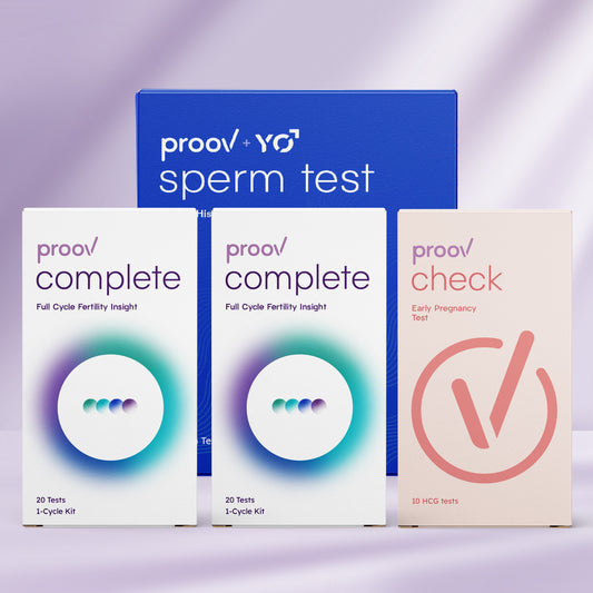 Buy His and Hers Advanced Fertility Kit By Proov