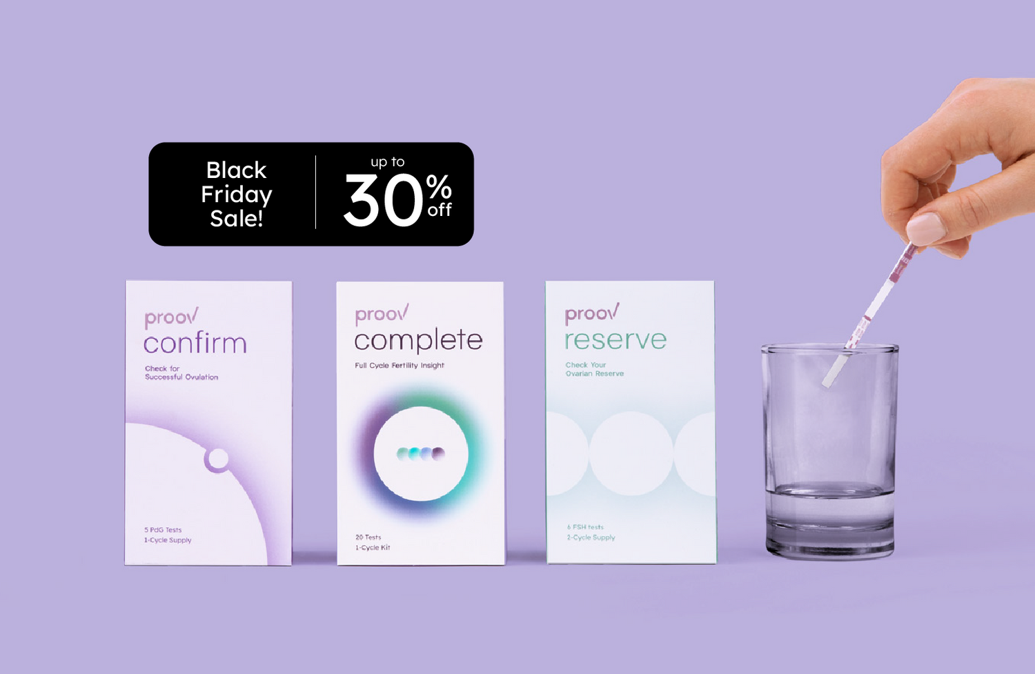 Proov - At Home Fertility & Hormone Marker Tests To Confirm Ovulation